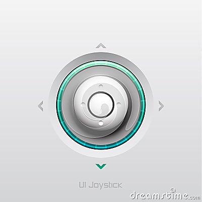 Joystick UI Button Design Royalty Free Stock Photos - Image: 27183578