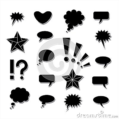 JPEG Comics Symbols. Royalty Free Stock Photos - Image: 4048668