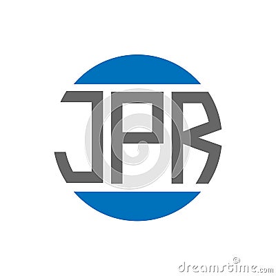 JPR Letter Logo Design On White Background. JPR Creative Initials ...