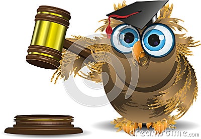 Judge Owl Stock Photo - Image: 28838250