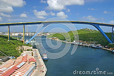 Juliana Bridge, Curacao Stock Photography - Image: 20412692