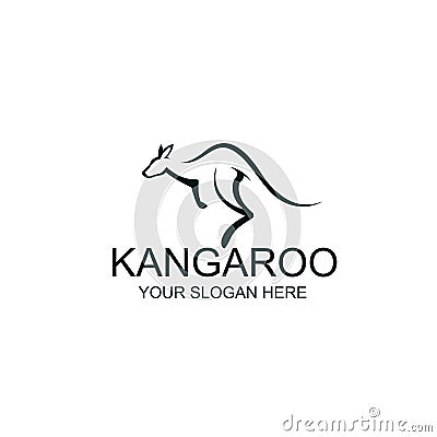Jumping Kangaroo Icon Vector Illustration | CartoonDealer.com #182750730