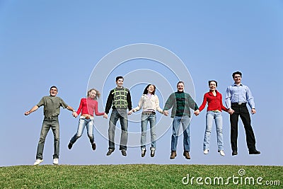 Jumping People Stock Photos - Image: 2208873