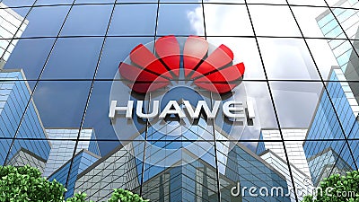 June 2018, Editorial Use only, 3D Animation, Huawei Technologies Co ...