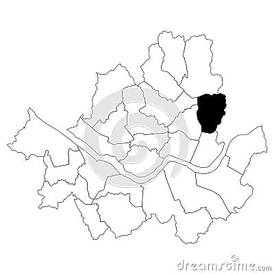 Jungnang-gu Map. Seoul District Map, Administrative Map Of Seoul City ...