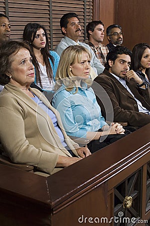 Jurors In Courtroom Royalty Free Stock Photos - Image: 29662888