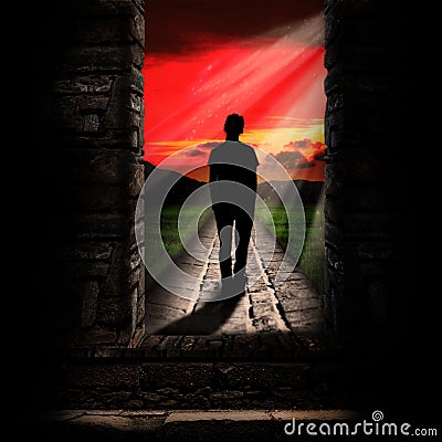 Just One Step... Royalty Free Stock Photo - Image: 24607275