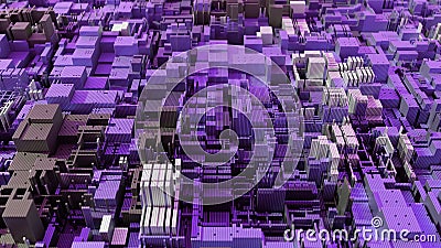 4K Abstract Modern CPU. Data Mining, Deep Learning AI Concept Stock ...