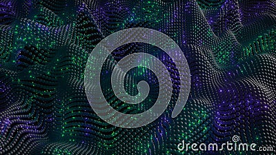 4K Abstract Neural Net with Firing Synapses. Stock Footage - Video of ...