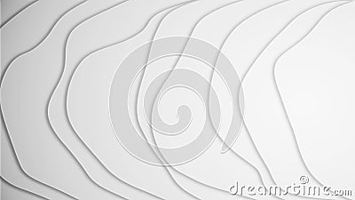 4k Abstract Undulating Background. Paper Style Loopable Animation Stock ...