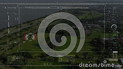 Drone User Interface with HUD GUI User Interface, Technology Network ...