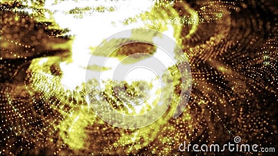 4k Moving Gold Particles Background Stock Video - Video of glitter ...