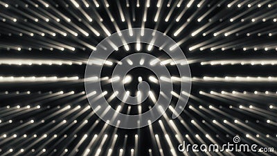 4k Moving Spotlights Animated Loop Background. Empty Scene with Light ...