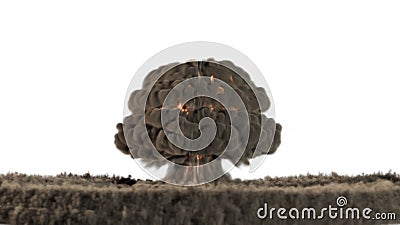 4k Nuclear blast stock video. Video of disaster, inferno - 43476407