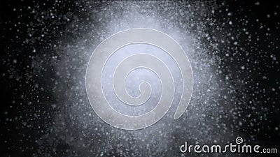 4k Snowflakes Explosion Particles Snow Fireworks Background,dust Dots ...