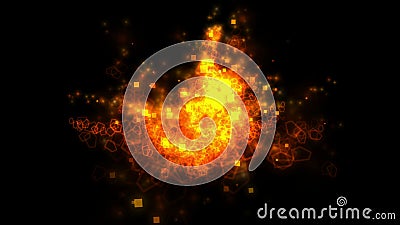 4k Volcanic Erupt Flame Fireworks Burn Volcanoes Magma Explosion ...