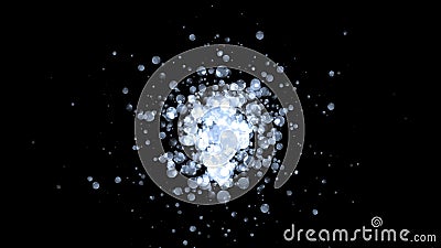 4k Waterdrop Raindrop Splash Geyser, Bubble Water Liquid Drop Droplet ...