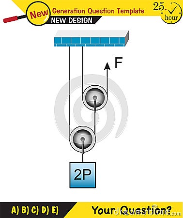 Physics, Science Experiments On Force And Motion With Pulley, Simple ...