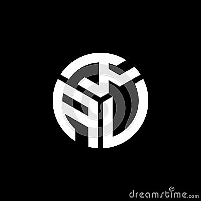 KAU Letter Logo Design On Black Background. KAU Creative Initials ...