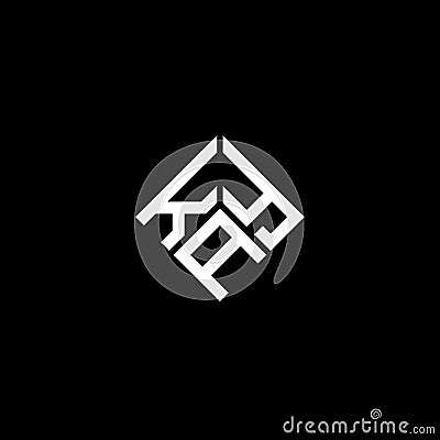 KAY Letter Logo Design On Black Background. KAY Creative Initials ...