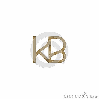 KB Logo Simple. Letter KB Icon Vector Illustration | CartoonDealer.com ...