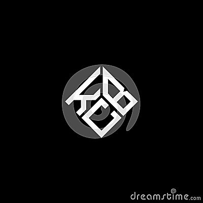 KCB Letter Logo Design On Black Background. KCB Creative Initials ...