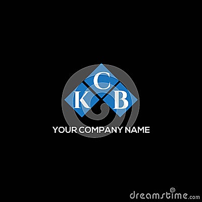 KCB Letter Logo Design On BLACK Background. KCB Creative Initials ...