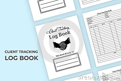 KDP Interior Client Tracking Journal. Business Client Information And ...