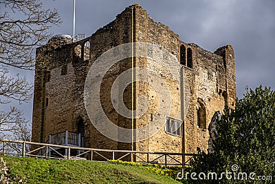 The Keep At Guildford Castle Stock Photography | CartoonDealer.com ...
