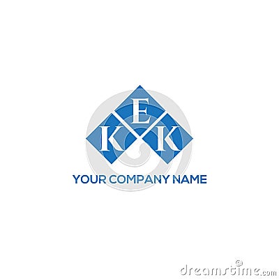 KEK Letter Logo Design On BLACK Background. KEK Creative Initials ...