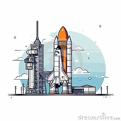 Kennedy Space Center. Kennedy Space Center Hand-drawn Comic ...