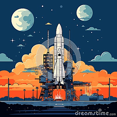 Kennedy Space Center. Kennedy Space Center Hand-drawn Comic ...