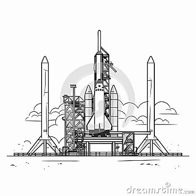 Kennedy Space Center. Kennedy Space Center Hand-drawn Comic ...