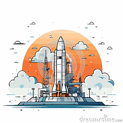 Kennedy Space Center. Kennedy Space Center Hand-drawn Comic ...