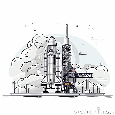 Kennedy Space Center. Kennedy Space Center Hand-drawn Comic ...