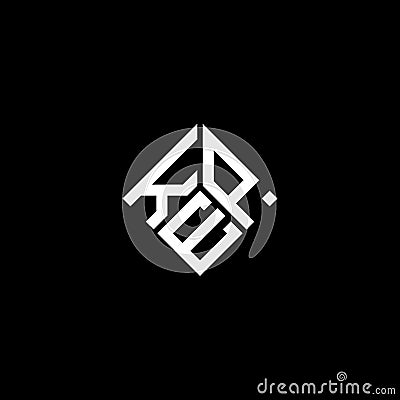 KEP Letter Logo Design On Black Background. KEP Creative Initials ...