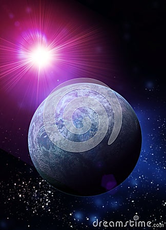 Kepler 20f Earth Like Planet Stock Photos - Image: 22927123