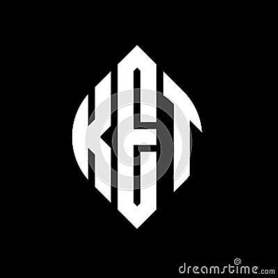 KET Circle Letter Logo Design With Circle And Ellipse Shape. KET ...