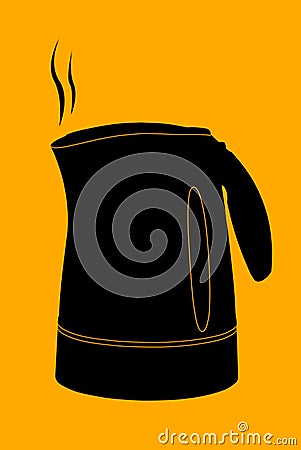Kettle Silhouette Stock Photography | CartoonDealer.com #7545530
