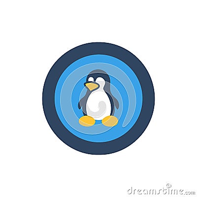 Key Elements Of Linux Logo Design Stock Photography | CartoonDealer.com ...