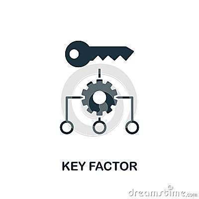 Key Factor Icon. Creative Element Design From Business Strategy Icons ...