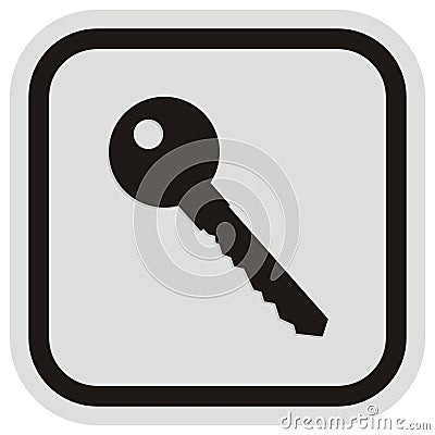 Key, Frame Vector Illustration | CartoonDealer.com #49058984