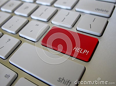 Keyboard Help Key Button Stock Photo | CartoonDealer.com #17475066