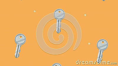 Keys Doors Security Pattern Animation Stock Footage - Video of privacy ...