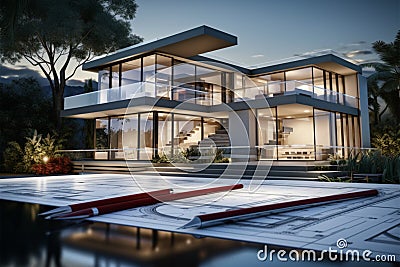 Keys To Architectural Marvel House Design Presented, Capturing The ...