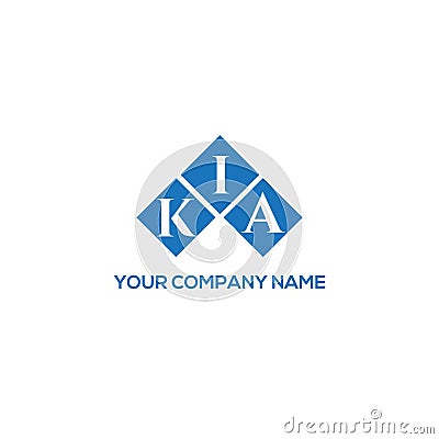 KIA Letter Logo Design On WHITE Background. KIA Creative Initials ...