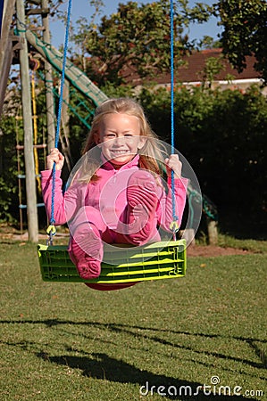 Kid Swinging Stock Photos - Image: 3310463