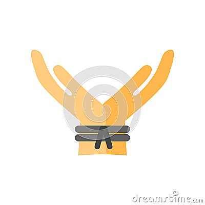 Kidnapping Icon Vector Sign And Symbol Isolated On White Background ...