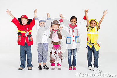 Kids With Jobs Royalty Free Stock Image - Image: 18787486