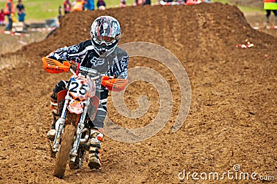 Kids Motocross Editorial Photo - Image: 15545776